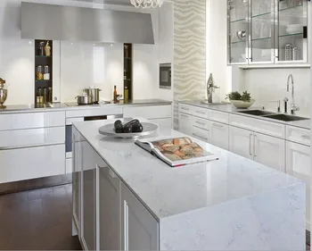 Solid Surface Arctic White Quartz Countertops - Buy Arctic White Quartz ...
