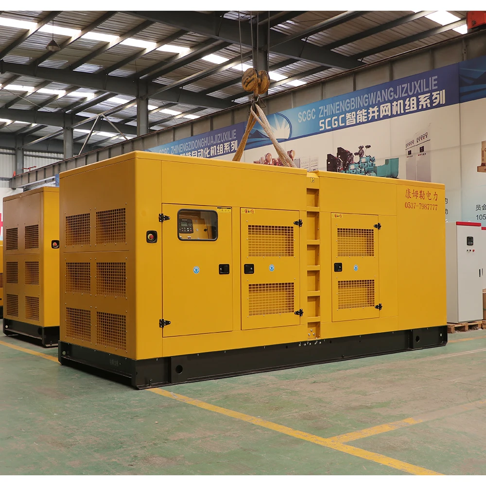 450KW 600KW Electric Generator Price Silent Diesel Genset High ...