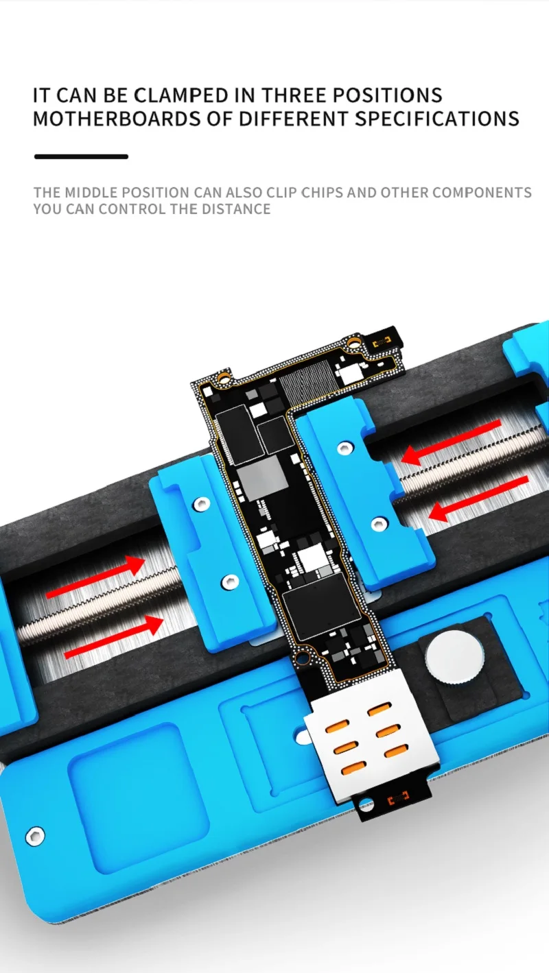 High Temperature Resistance Ic Chip Motherboard Jig Board Maant T1 Universal Pcb Holder Phone ...