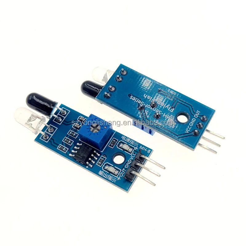 IR Infrared Obstacle Avoidance Sensor Module For Arduinos DIY Smart Car ...