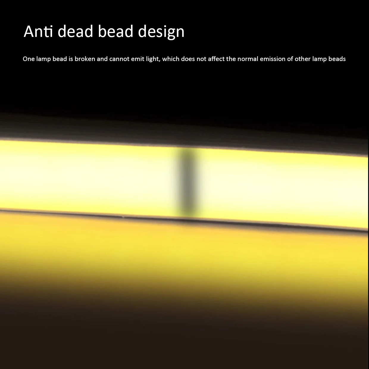 High Voltage IP65 COB Light Strip Self Adhesive Linear LED Light Strip ...