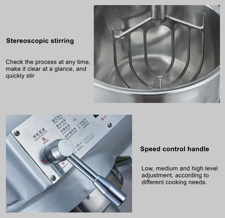 High Quality Automatic Industrial Dough Mixer - DOUBLA