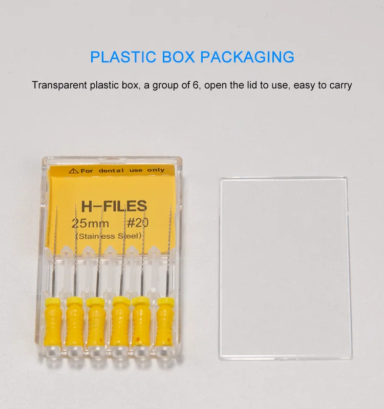 H File Root Canal File Oral Care Root Canal Manual File Dental Highly ...