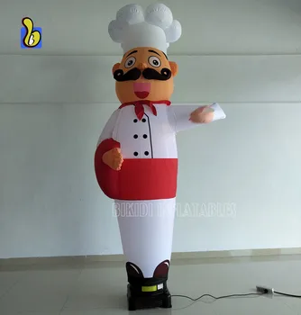 Arab Restaurant Cook Balloon Welcome Mascot Inflatable Chef - Buy ...