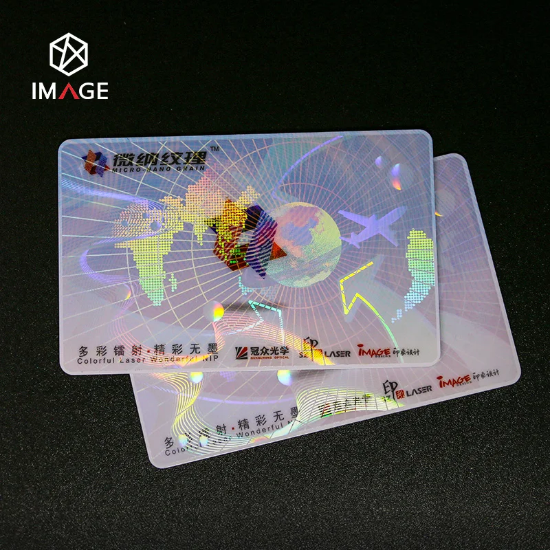 Custom Transparent Security Holographic Overlay, Hologram Patch Overlay ...