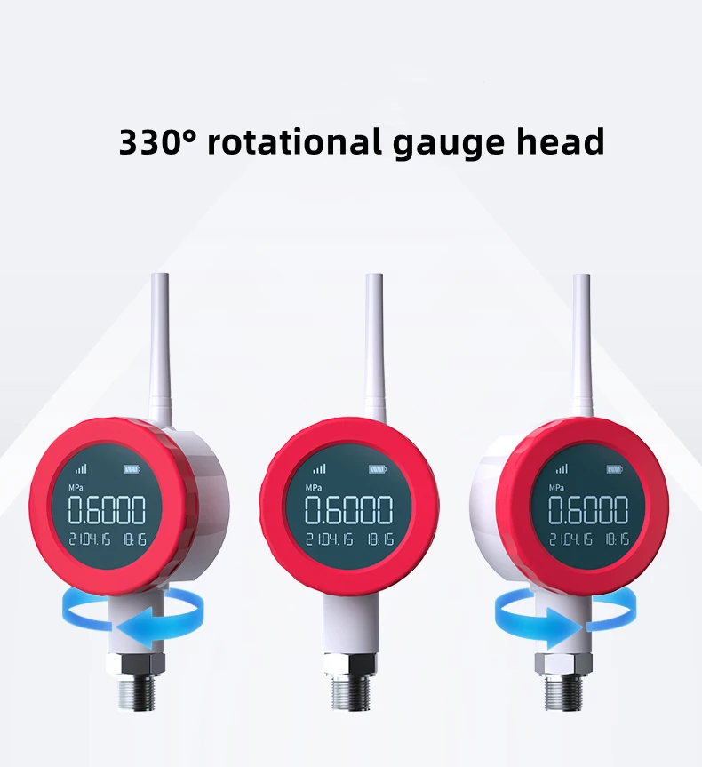 MQTT Wireless Digital Temperature Gauge - LoRA 4G Smart Sensor with 0 ...