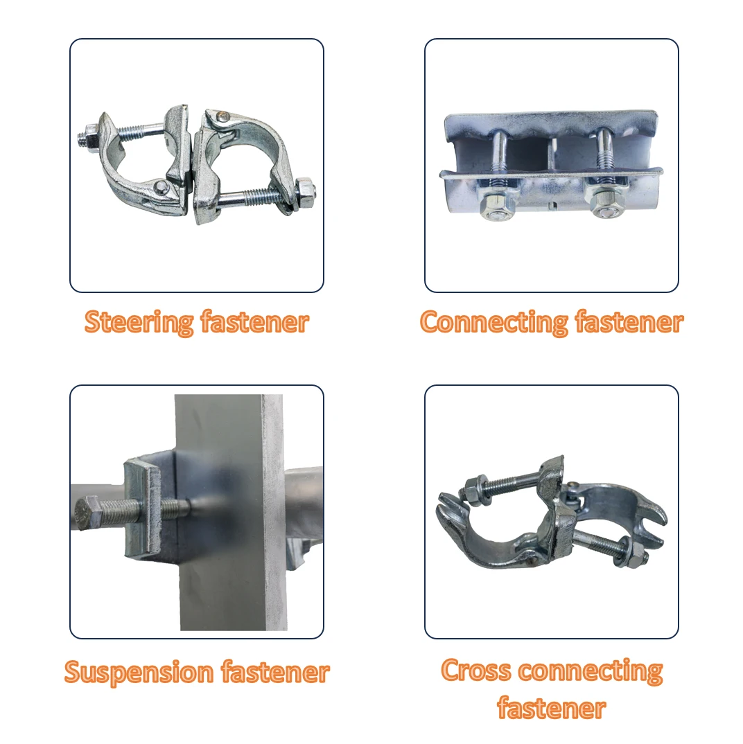 48mm & 76mm Steel Scaffolding Connector Coupler Types of Swivel Nut and ...