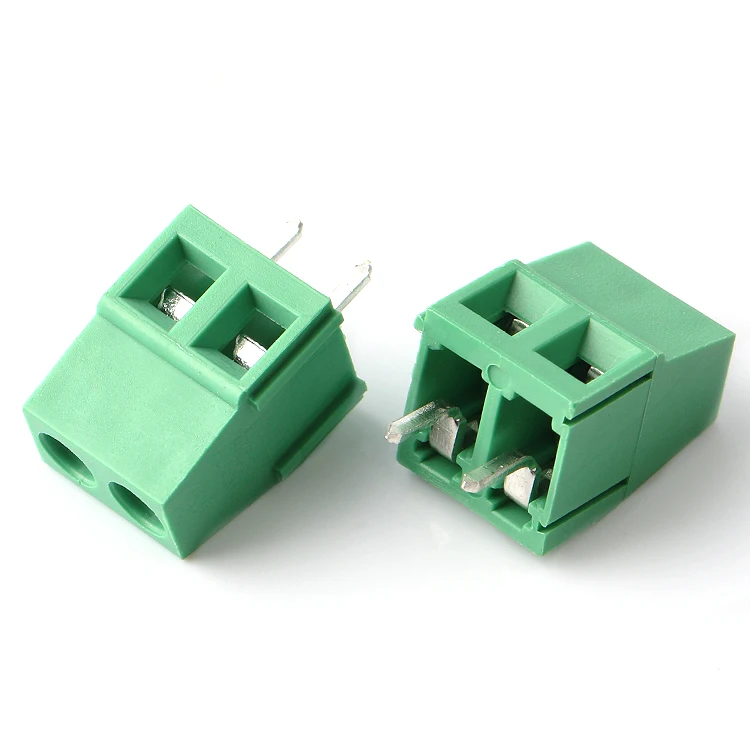 10A 150V Vertical Screw Terminal Pcb Block 2 Pins 5.08mm Pitch Pcb ...