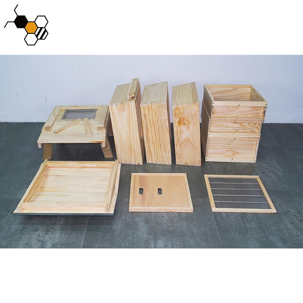 New Pine Wood WBC British Beehive for Bee Farm Use Multi-sweet Brand ...