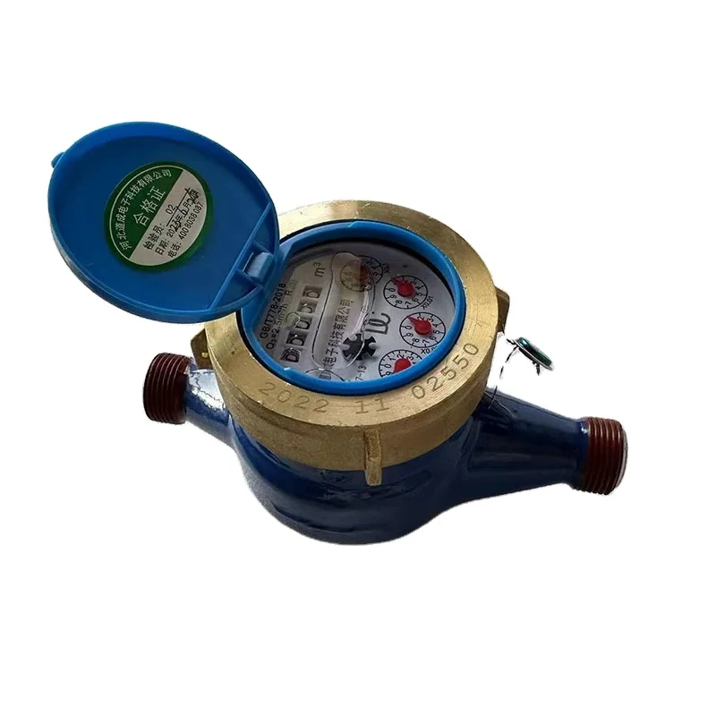 Cast Iron/brass Class B Water Meter Dry/wet Dial Factory Supplier - Buy ...