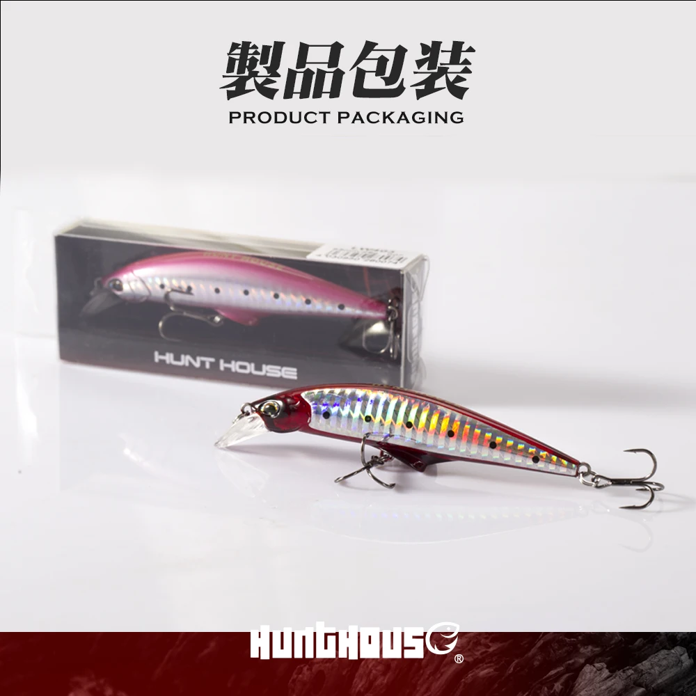 Hunthouse Fishing Tackle Jerkbaits - Sinking Minnow Lures