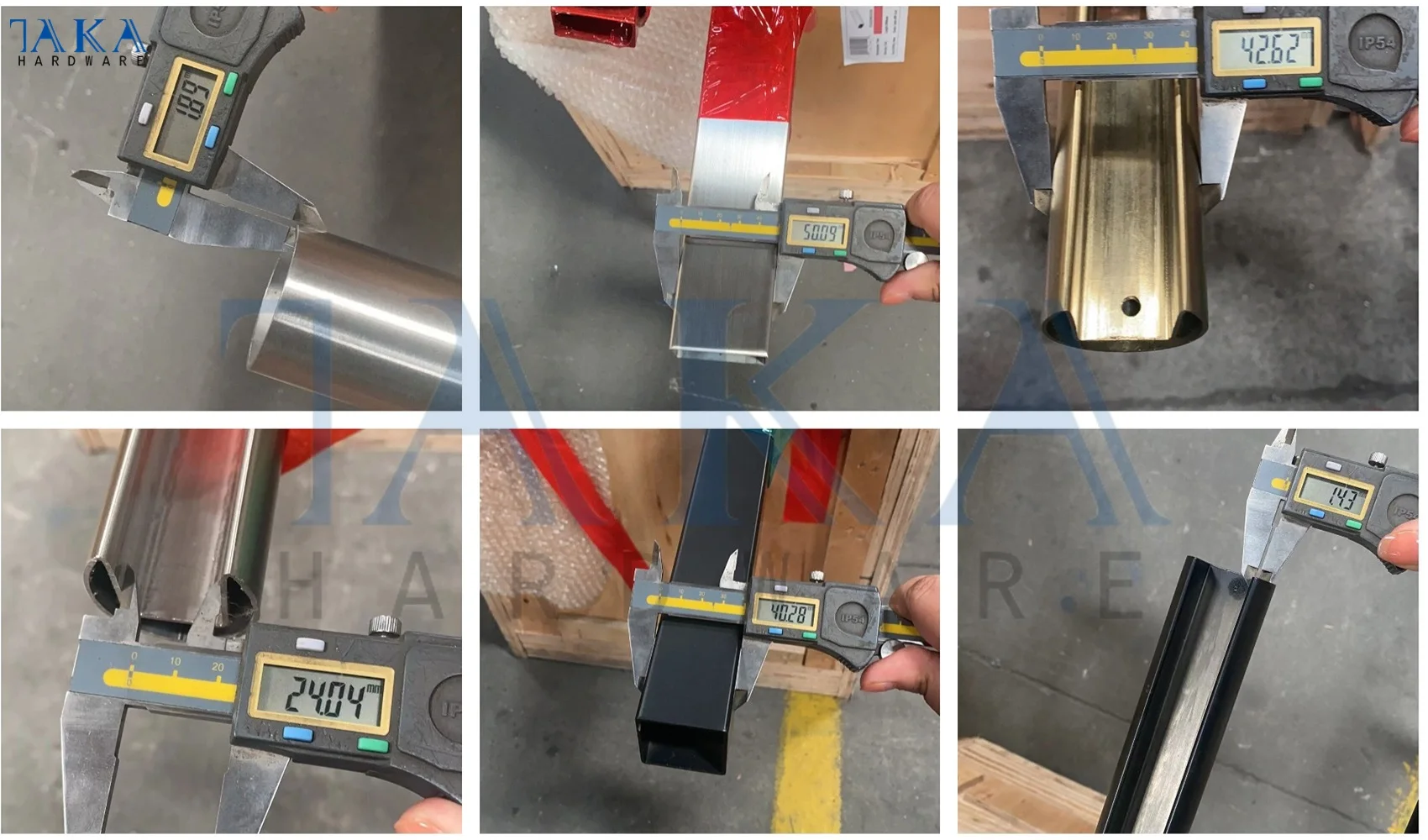 Adjustable Angle Tube Slot Fittings for Safety Handrails