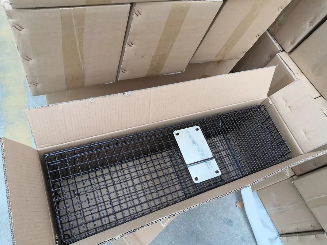 Durable Steel Wire Trap Cage - Easy Assembly & Custom Size