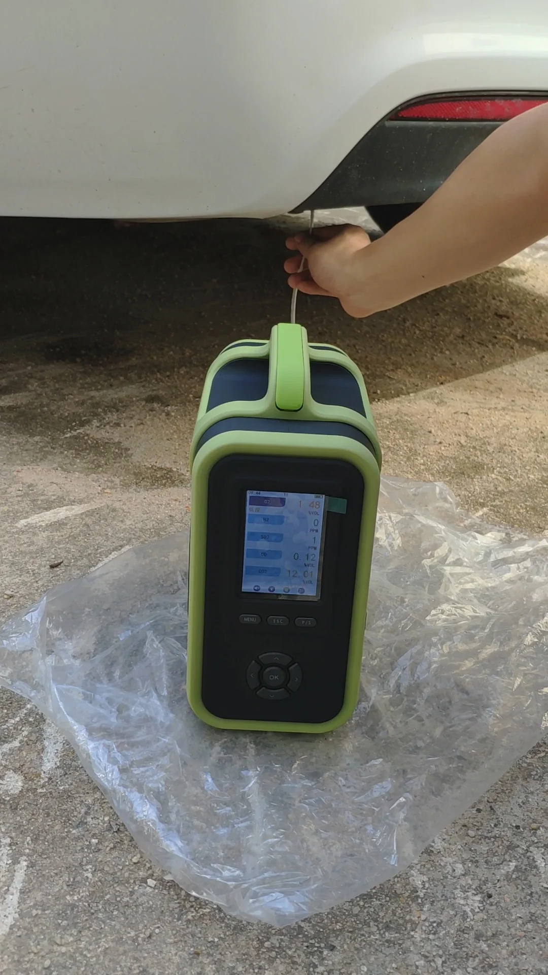 O2 Co2 N2 Gas Analyzer Food Bag Headspace Gas Analyzer Oxygen Carbon ...