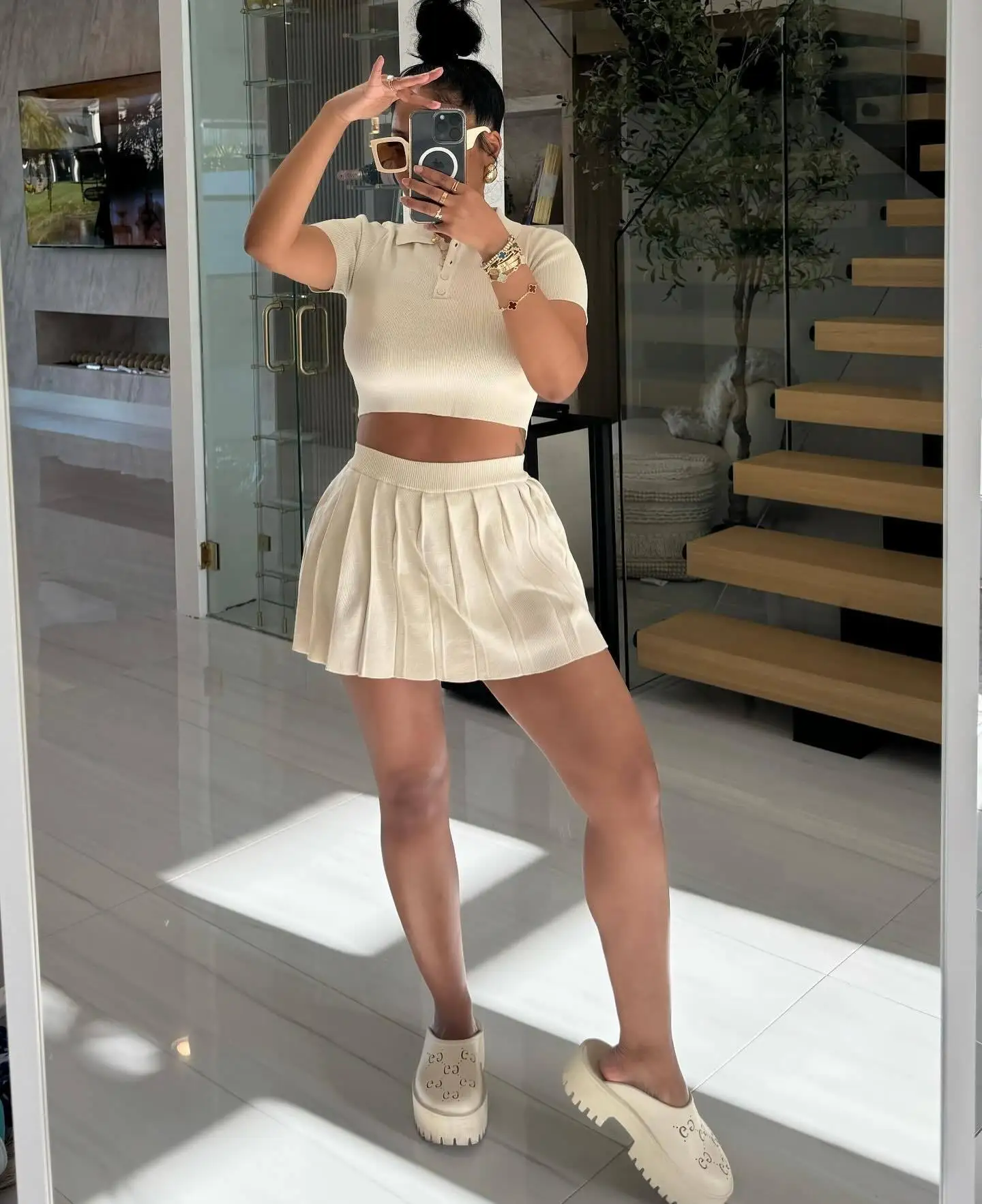 Shop Our New Knit Two Piece Skirt Sets for Women