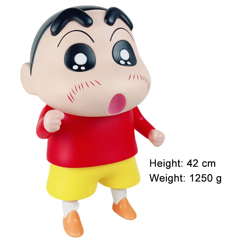 Large Size Japanese Cartoon 42cm Anime Gk Crayon Shin Chan Action ...