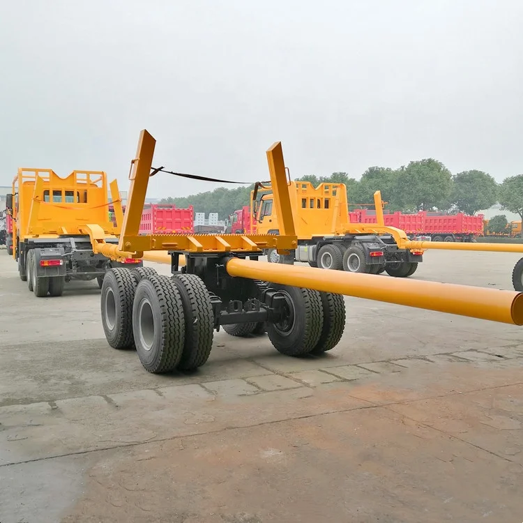 Sinotruk Howo Trucks New 6x4 Timber Wood Transport Truck Logging Truck ...