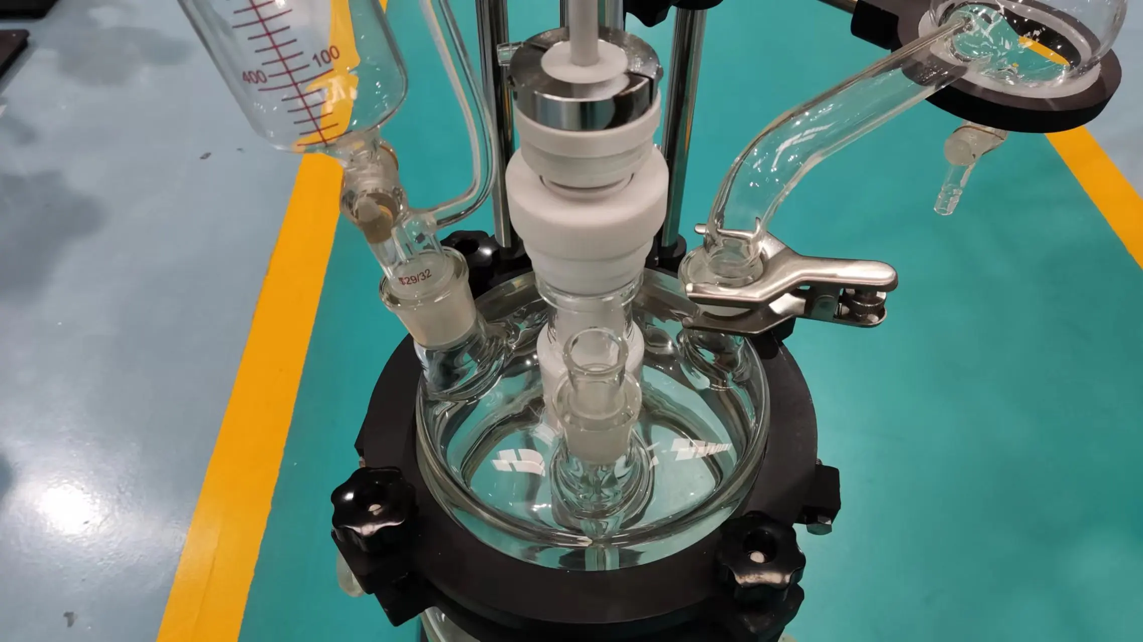 Laboratory Chemical Small Mini Benchtop Reactor 0.5l 500ml 1l Jacketed ...