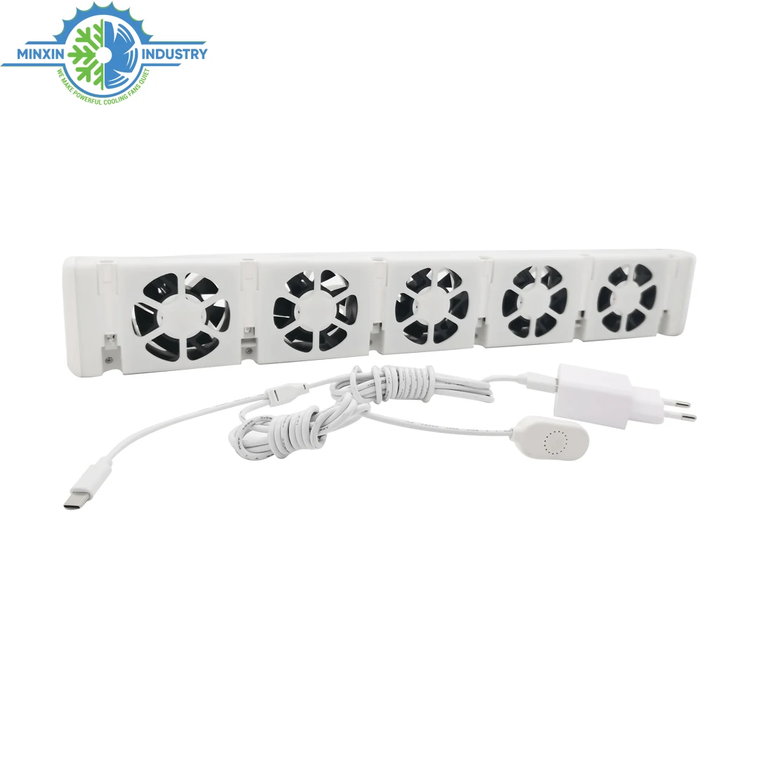 5 Fan Heatfan Smart Radiator Ventilator Magnetic Daisychainable ...