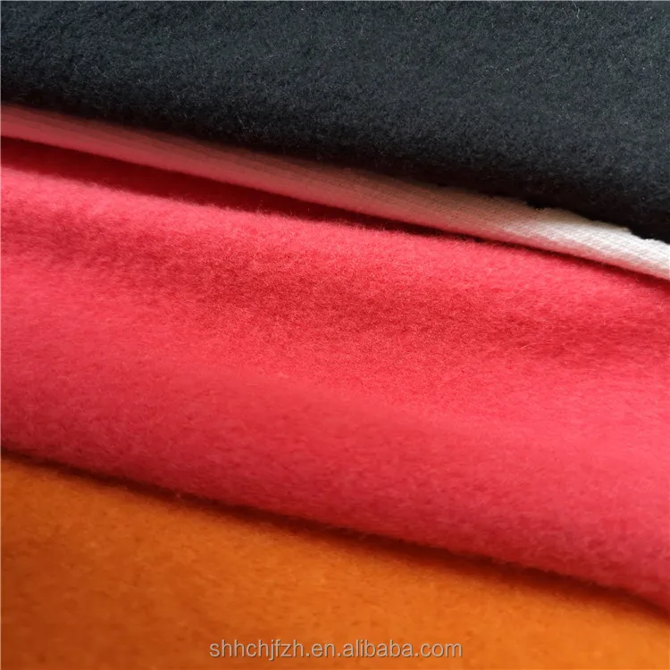 300gsm One Side Brushed French Terry Fabric - Fleece CVC