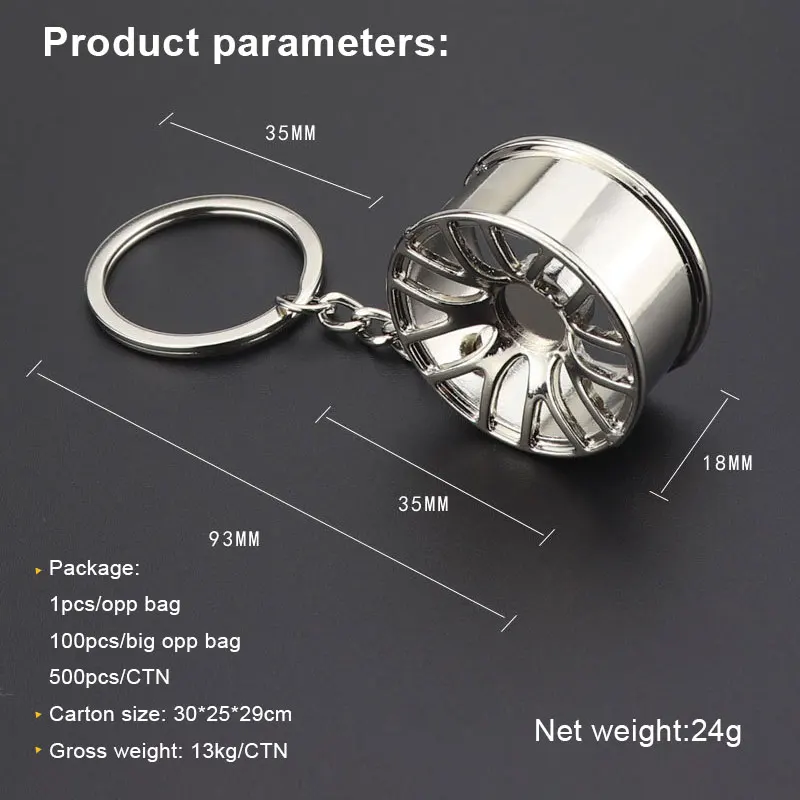 Creative Mini Auto Parts Car Modification Promotion Gift Metal Car Tire ...