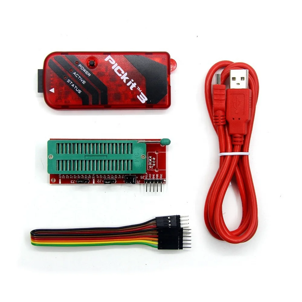 Pickit3 Programmer Pic Icd2 Pickit 2/3 Programming Adapter Universal Programmer Seat Fz0508 ...