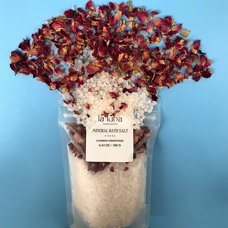 Alibaba.com: Private Label Bath Salt Crystal in Flower Containers ...