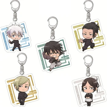 Jujutsu Kaisen Keychain Gojo Satoru Wushu Series Anime Acrylic Keyring ...