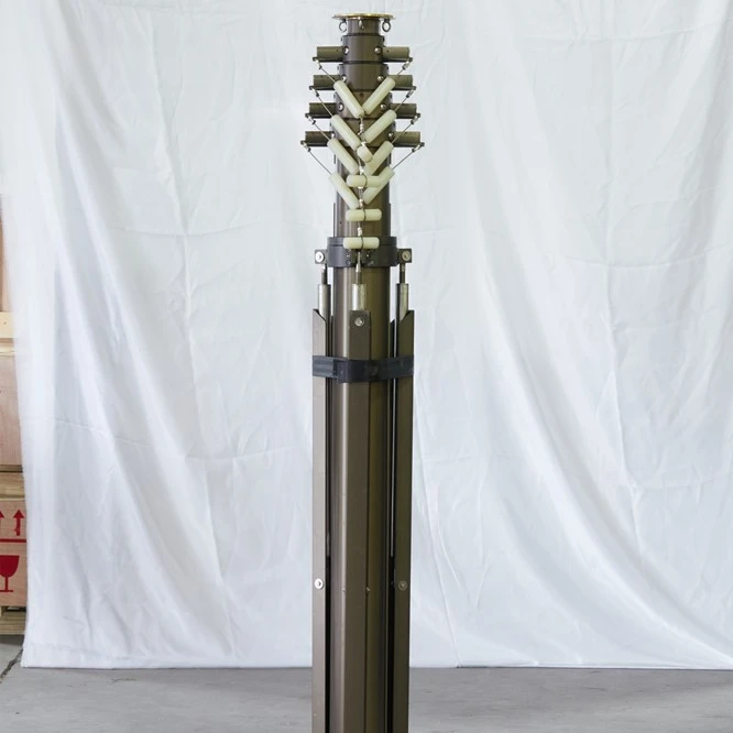 15 Meters Communication Antenna Mast - Highful Pneumatic Telescopic Mast