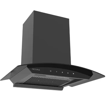 Electrophoresis Black Curved Filterless Kitchen Air Extractor - Buy 60 ...