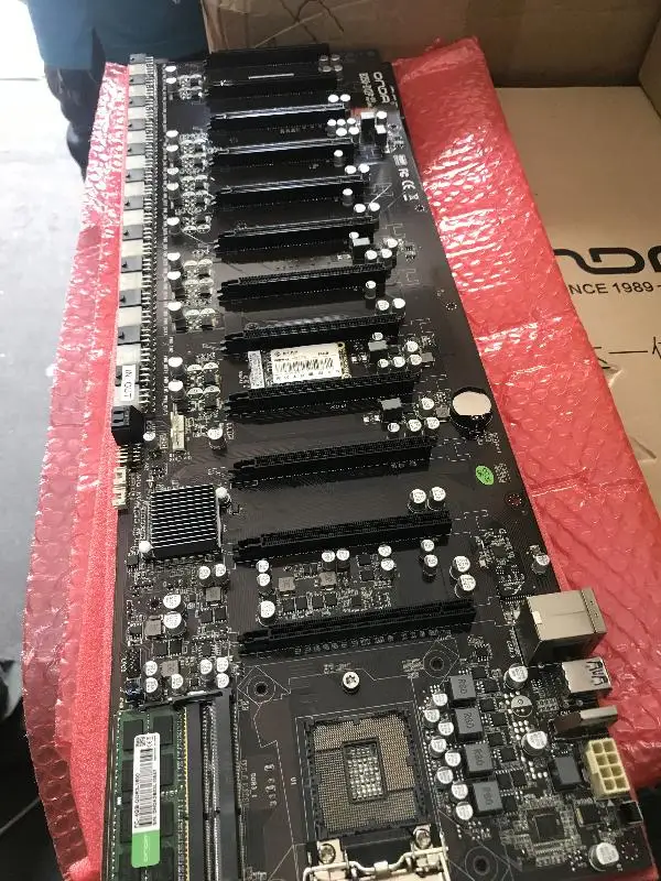 Fast Shipping 12GPU Computer Case with ONDA B250 D12P-D3