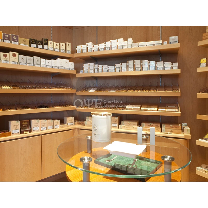 High Quality Wood Cigarette Shop Cabinet Cigarettes Display Racks ...