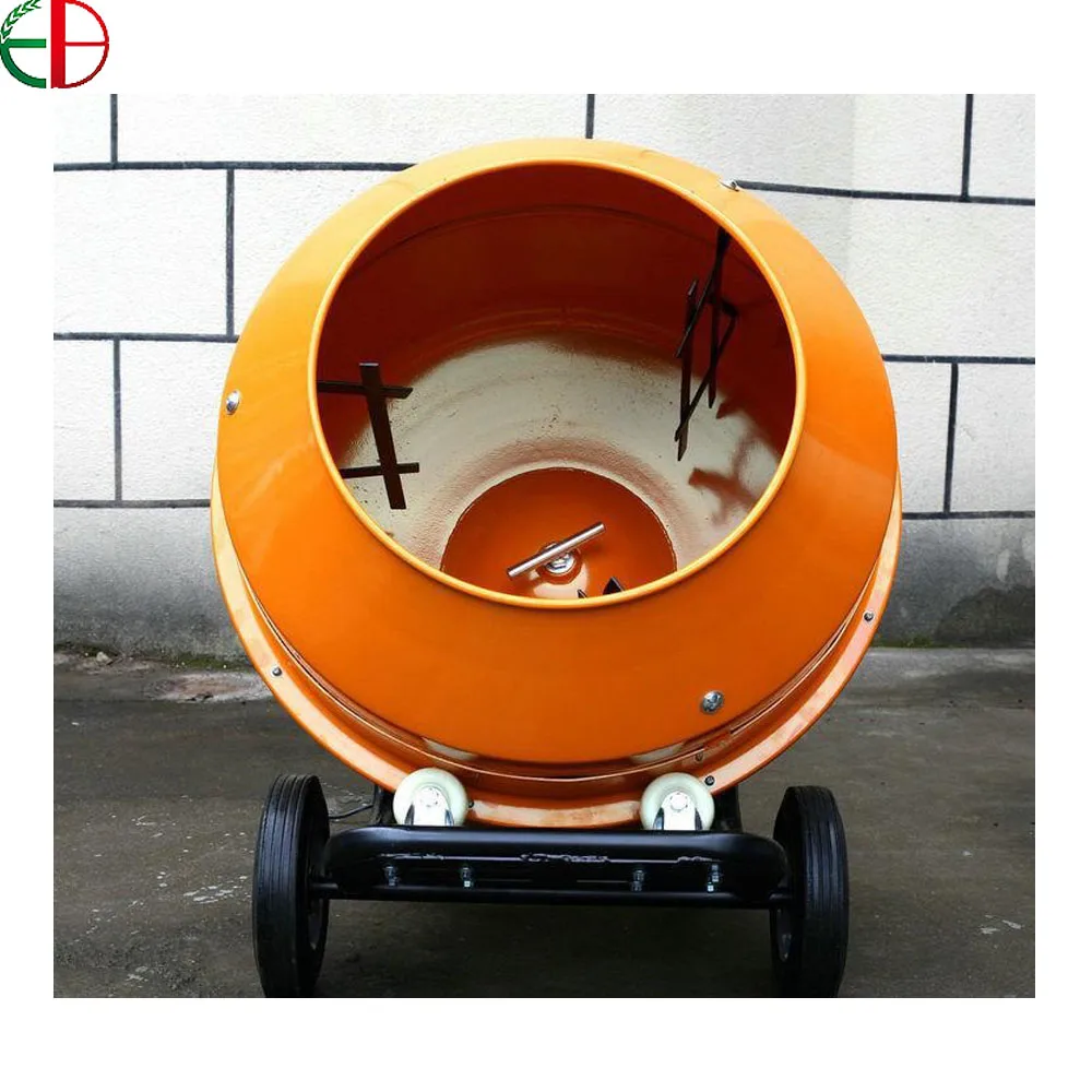 CE Approved Mini Electric Portable Cement Concrete Mixer with Two ...