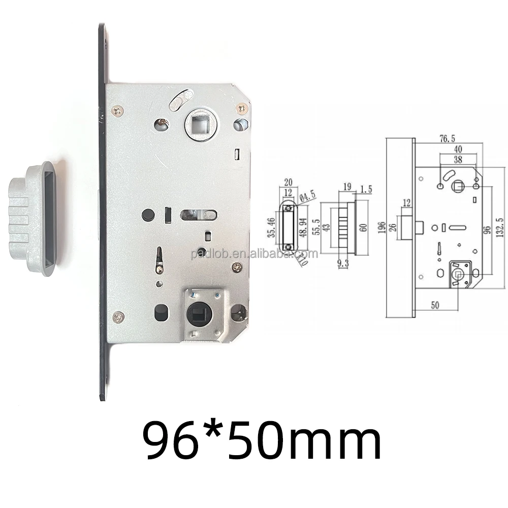 Wholesale Factory Price 8550 9650 Lock Body - Silent Magnetic Deadbolt