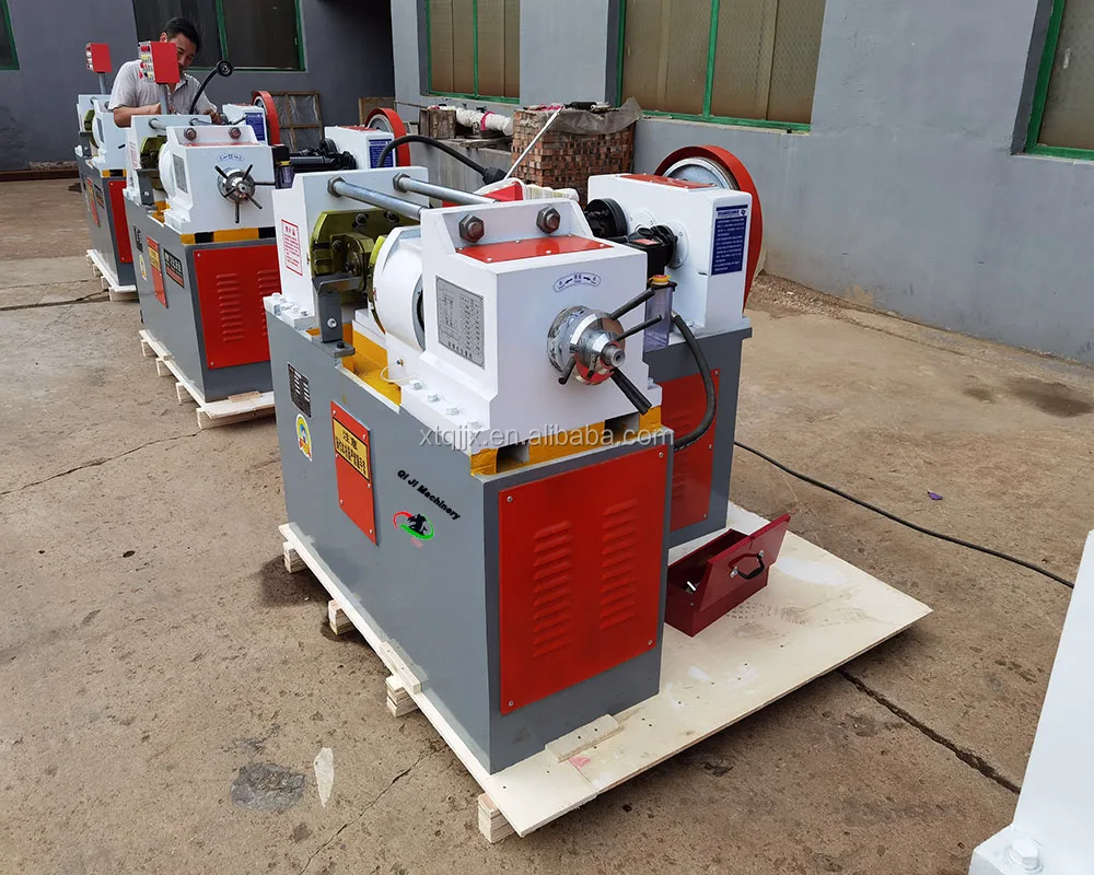 Automatic Thread Rolling Machine Rebar Threading Machine Bolts Making ...