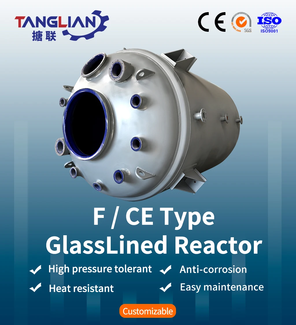 Glass Lined Reactor Mezclador For Chlorinated Paraffin Line - Buy ...