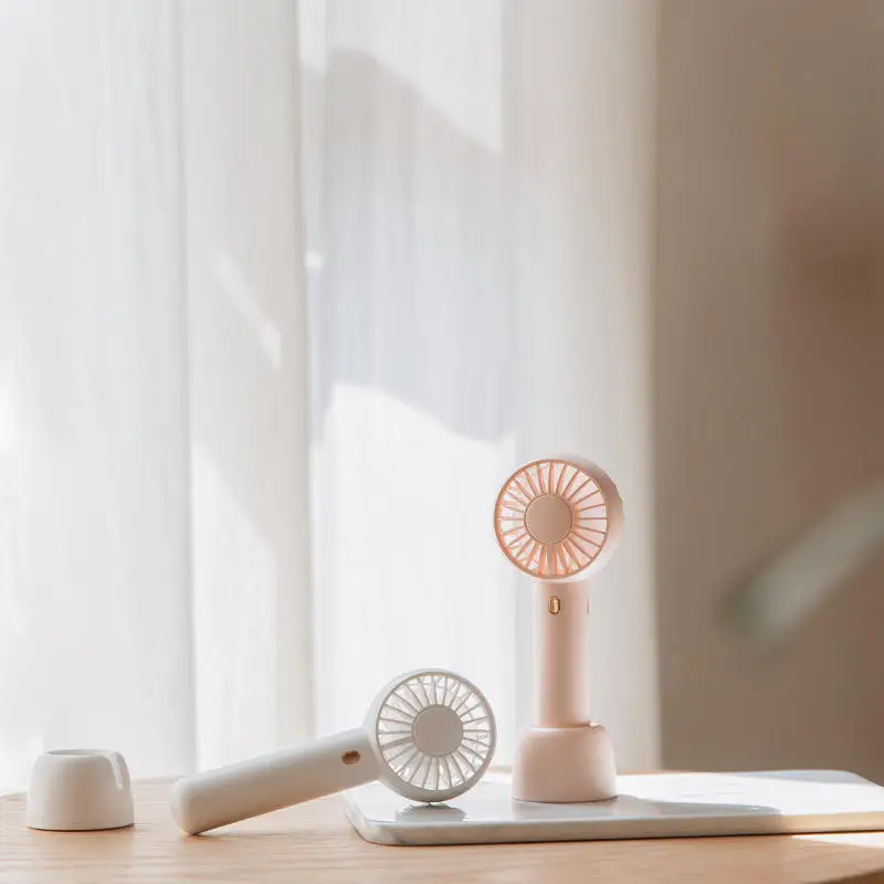 Oem Foldable Powerful Wind Fan Portable Adjustment Three-speed Wind Led ...