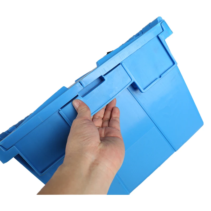 Custom Logo Colorful Heavy Duty Plastic Container With Attached Lids ...