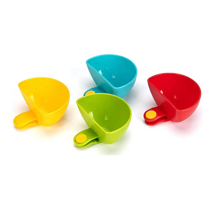 Plastic Dip Clip Bowl Plate Holder Chip And Dip Serving Set Sauce ...