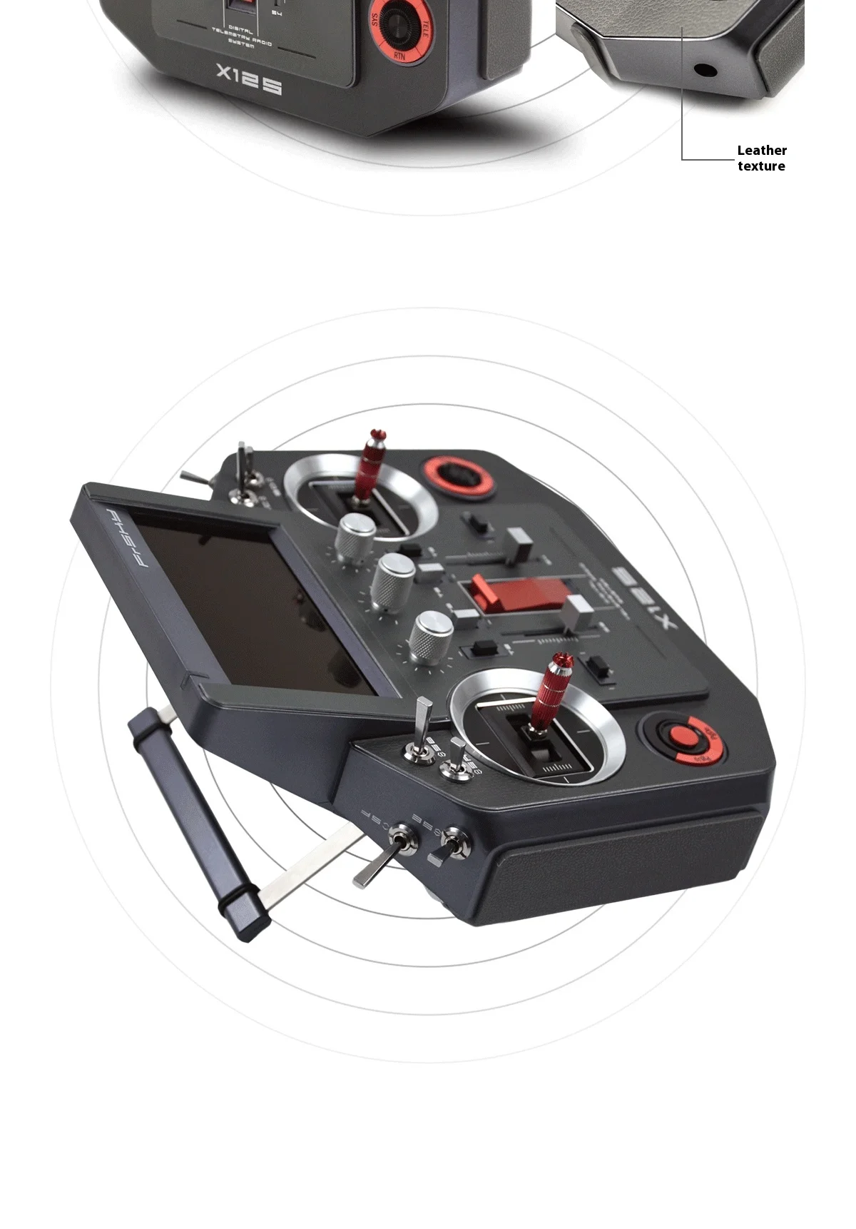 Factory Outlet FrSky X12S-ISRM Single Control ETHOS Aluminum Case ...