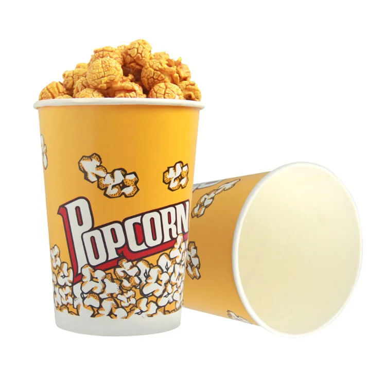 Custom Printed High Quality Disposable Eco Friendly 32oz 46oz Paper