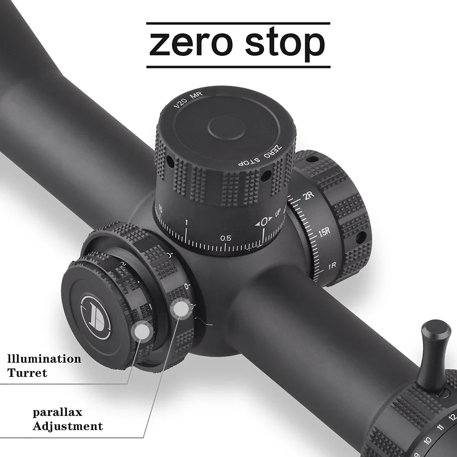 Discovery ED 5-40x56sfir FFP - Illuminated Scope with Zero Stop