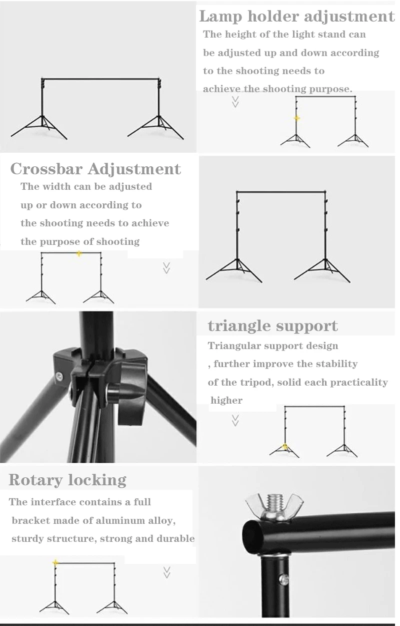 Studio Green Screen Stand 2.8X3M Photography Gantry Photography ...