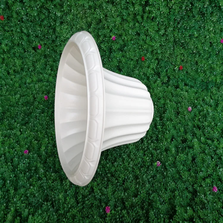 Roman Columns Giant Floor Standing Vase Flower Pot Plastic White Tall ...