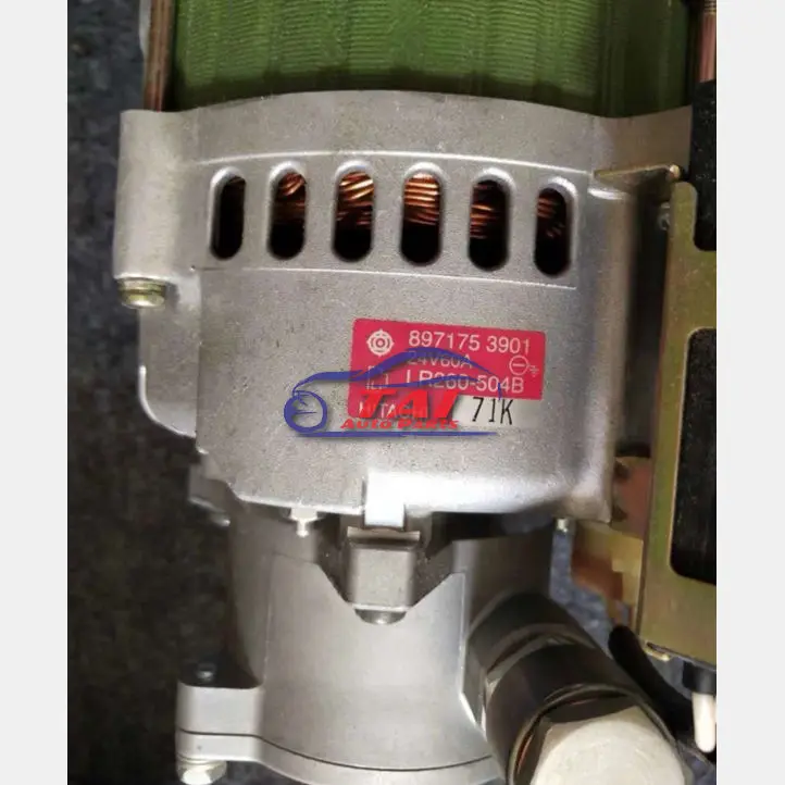 Original 4hf1 Alternator 8971753901,24v 60a,Lr260-504b Hitachi ...