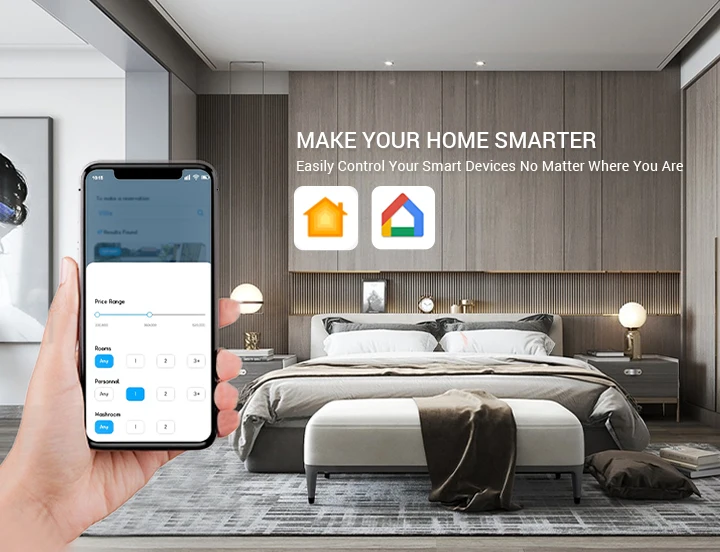 Smart Life Push Button Matter Smart Switch - Control Lights