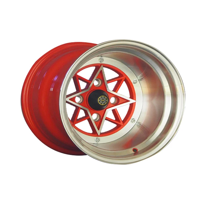 Star Shark Aluminum Alloy 3-piece Wheel 14-inch Aluminum Wheel 4-hole ...