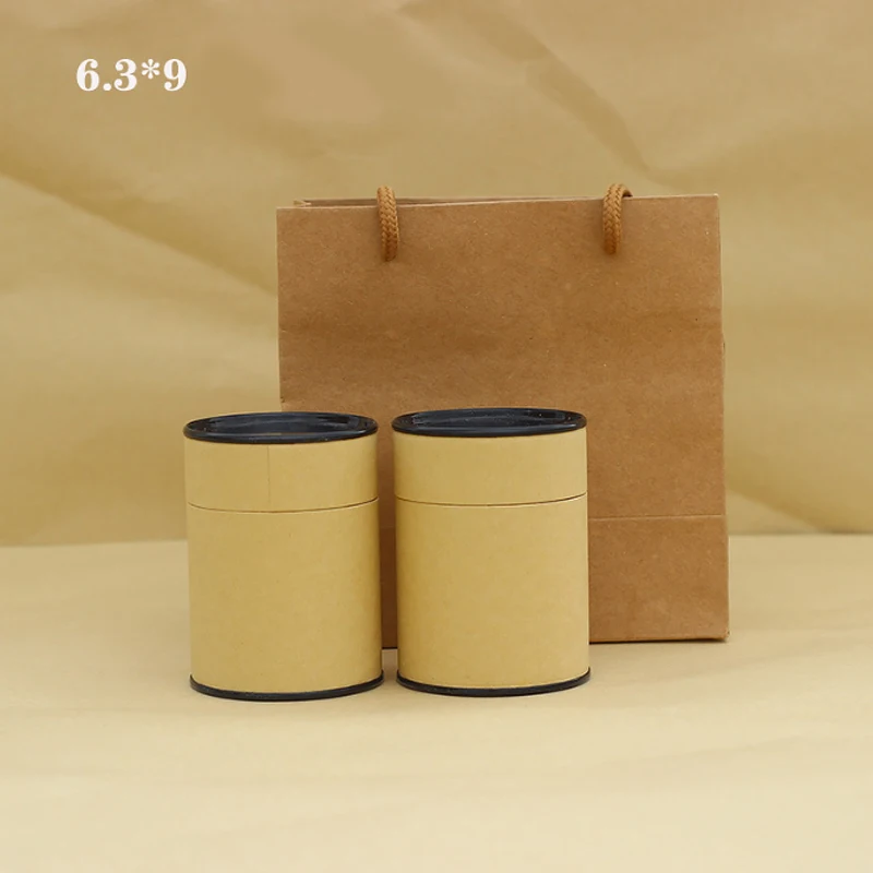 Jijid Custom Cylindrical Canister Cardboard Cylinder Round Box Paper ...