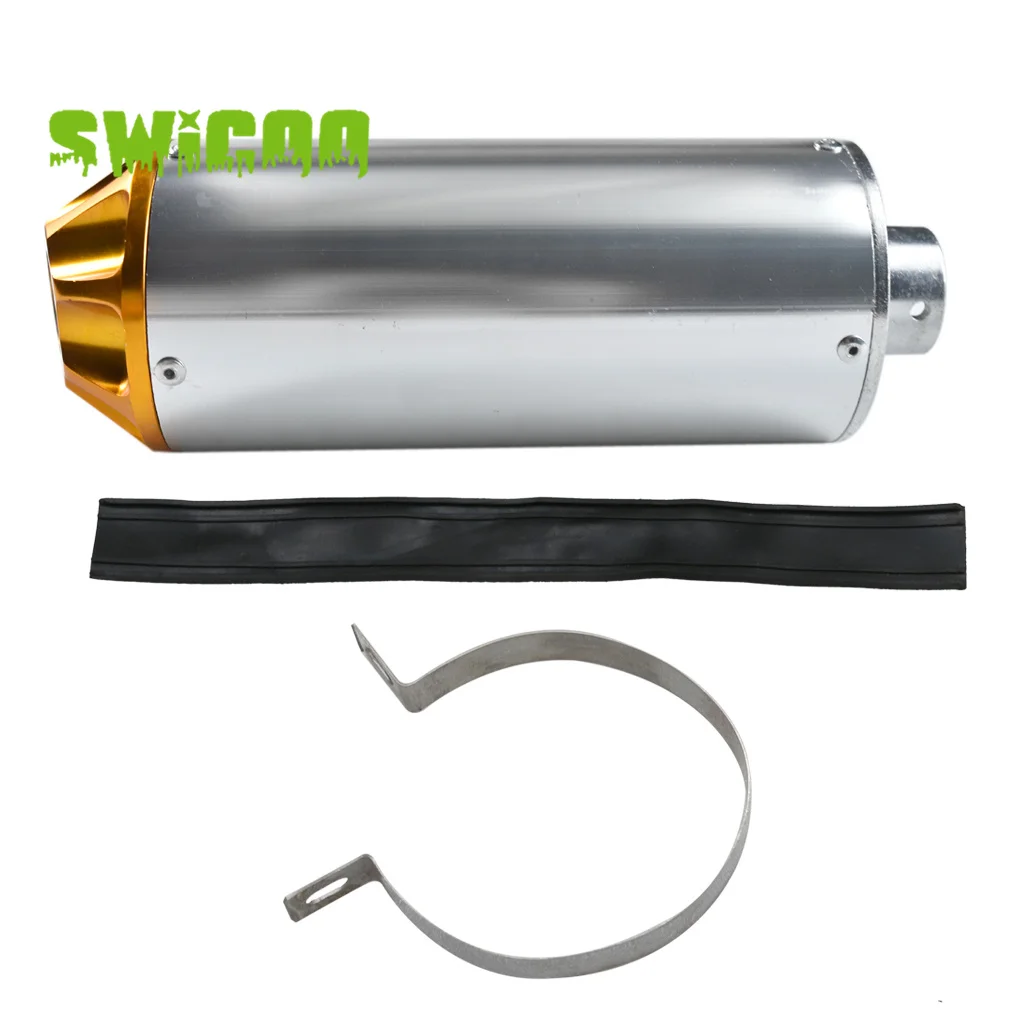 28mm Aluminum Exhaust Muffler For Dirt Bike Pit Pocket Mini Bike Mx ...