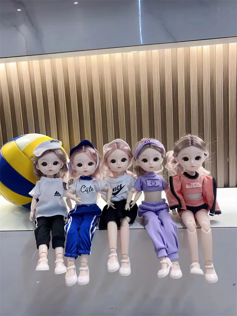 Mylulu Yiwu Factory Direct Sales Cheap Bjd Doll With Colorful Dress ...